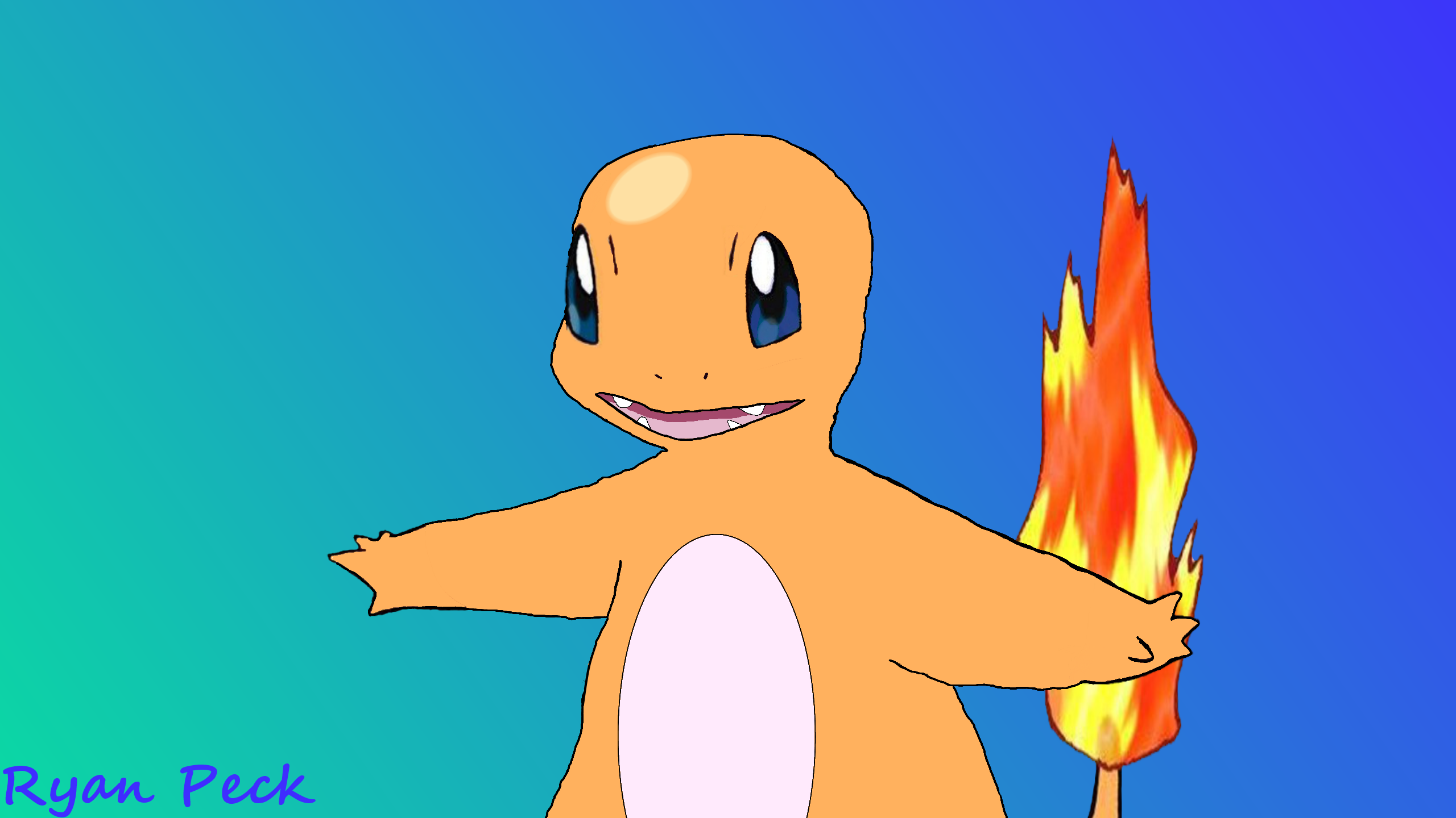 Charmander Computer Drawing - GamingRuby by GamingRuby on DeviantArt