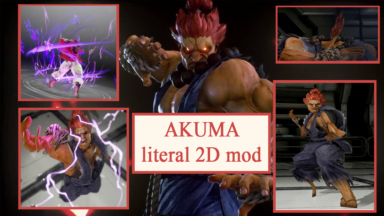 Tekken 7: Akuma - Literally a 2D Character by ZANBA2 on DeviantArt