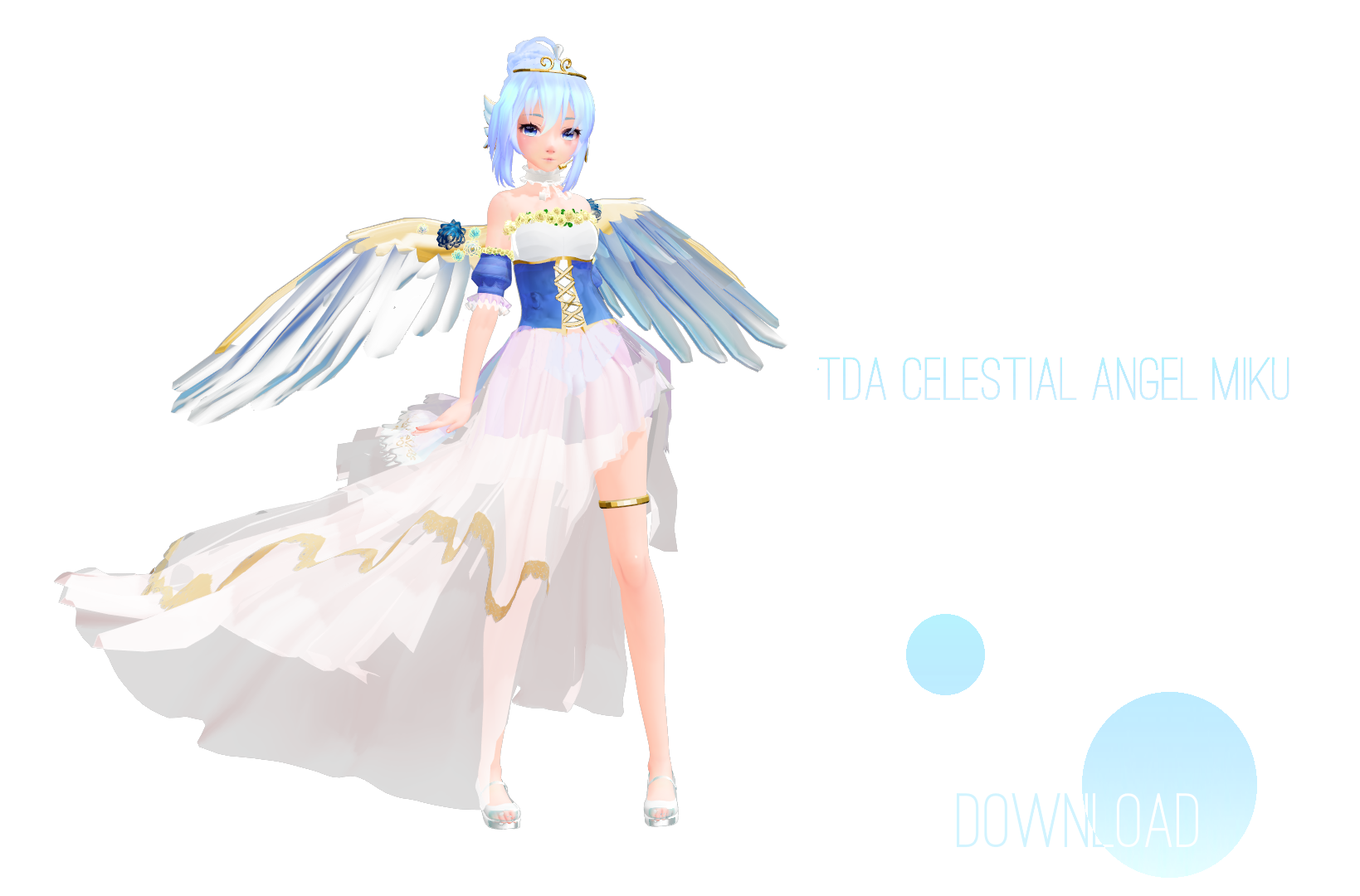 TDA Celestial Angel Miku - [DL] by Kerrisse on DeviantArt