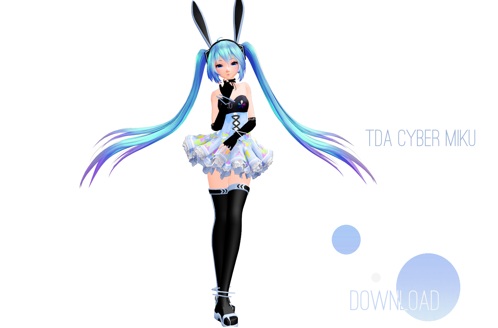 TDA Cyber Miku - [DL] by Kerrisse on DeviantArt