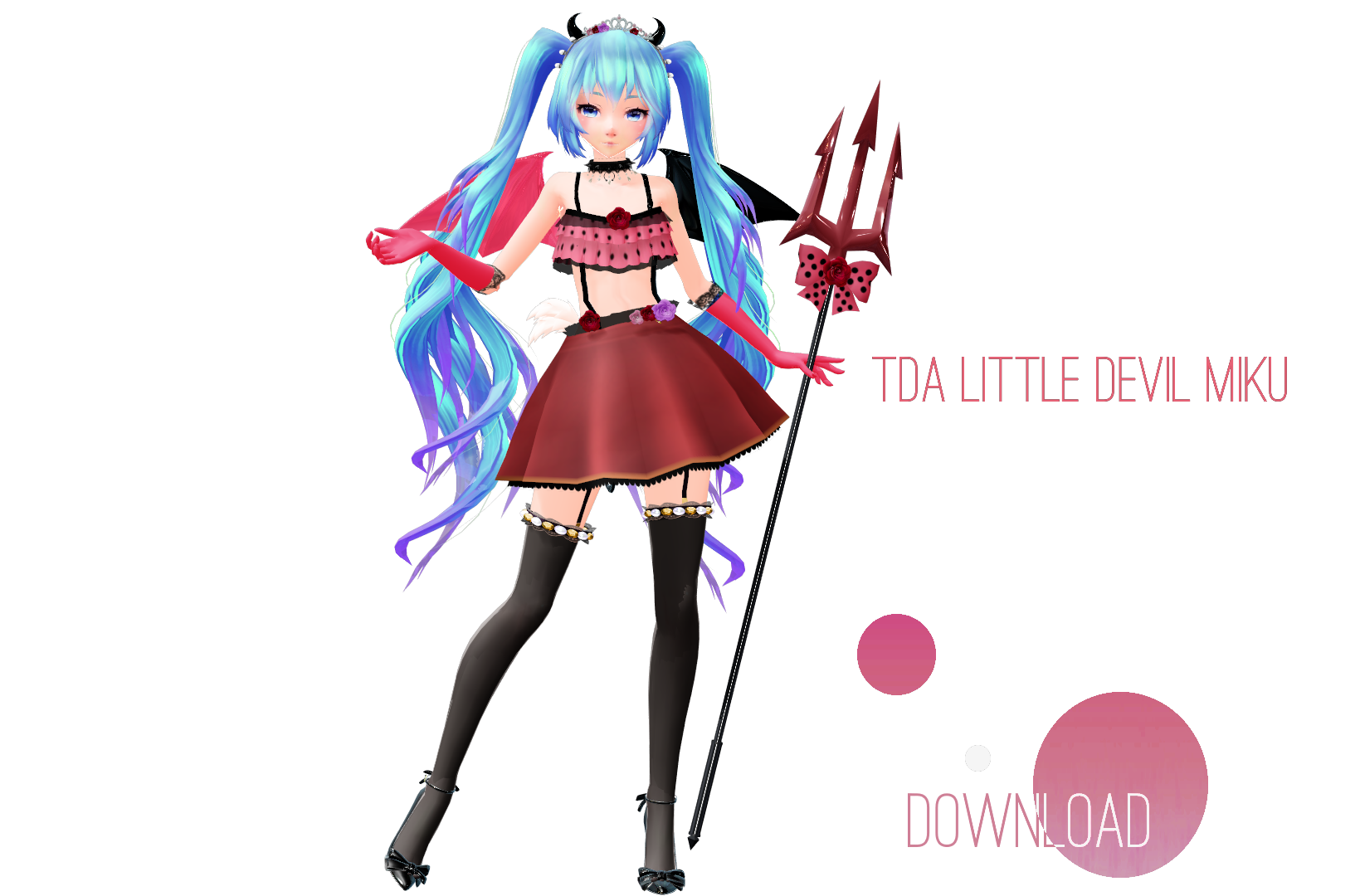 TDA Little Devil Miku - [DL] by Kerrisse on DeviantArt