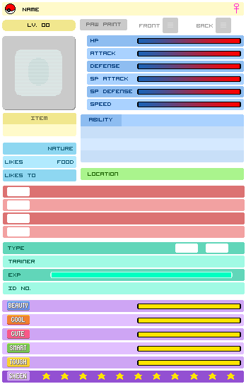 Pokemon Pixel ID BLANK by Zillychu on DeviantArt