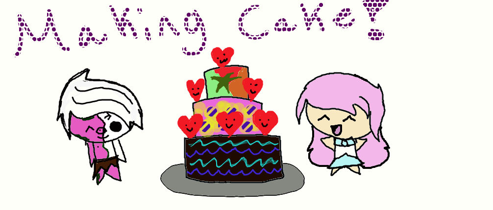 The super happy cake!! by GameTimeGoron on DeviantArt