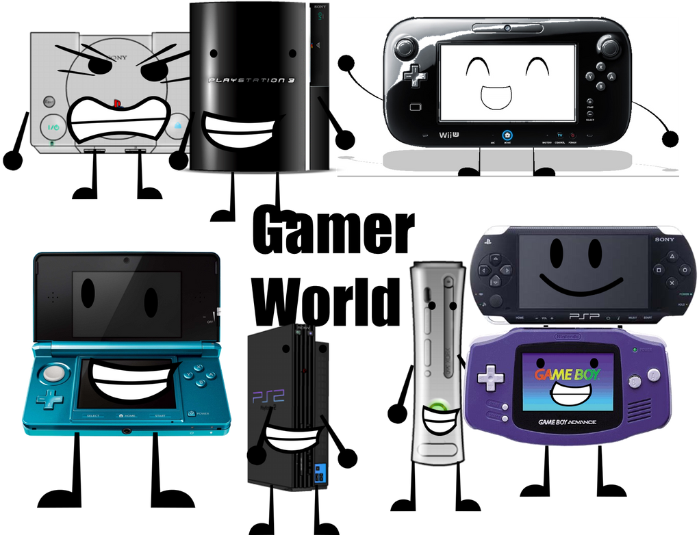 Gamer World Assets by BFDIFAN142 on DeviantArt