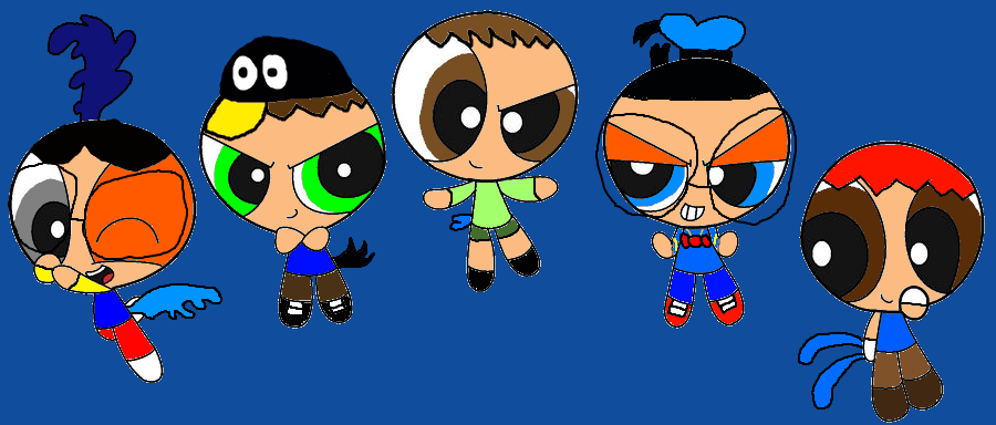 Male PPG OCs as cartoon birds by jrg2004 on DeviantArt