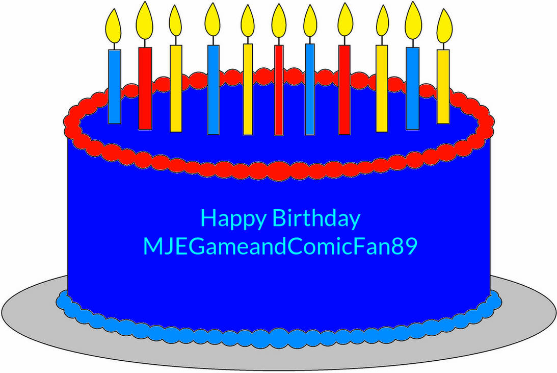 MJEGameandComicFan89's Birthday Cake by jrg2004 on DeviantArt