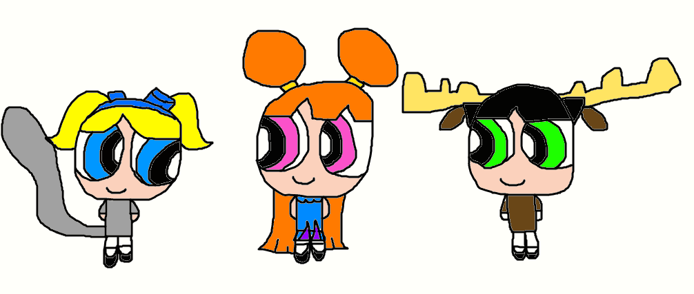 The Powerpuff Girls' halloween costumes by jrg2004 on DeviantArt
