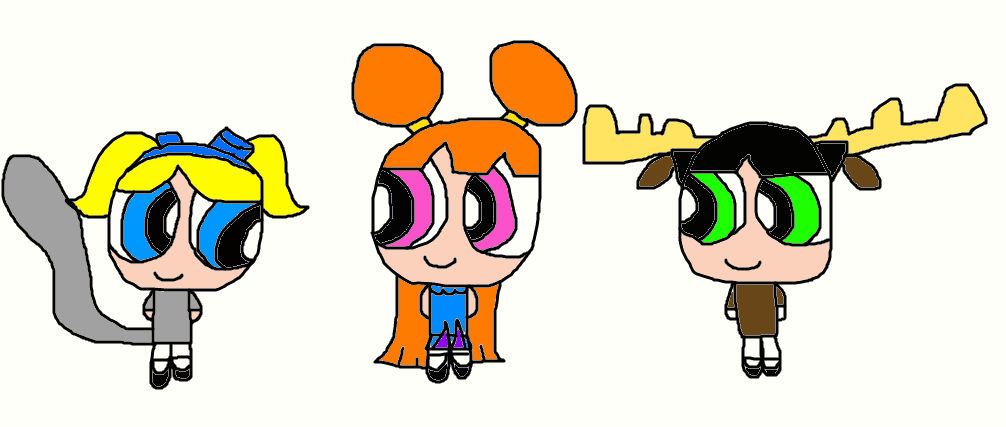 The Powerpuff Girls' halloween costumes by jrg2004 on DeviantArt