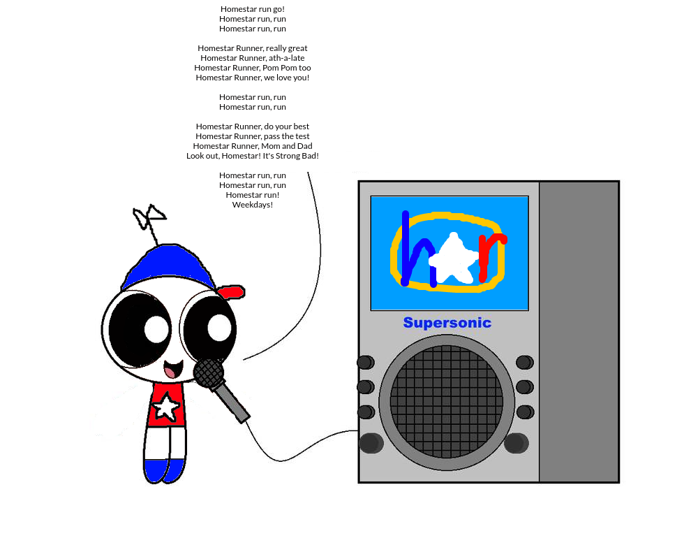 Homestar Runner sings his theme song by jrg2004 on DeviantArt