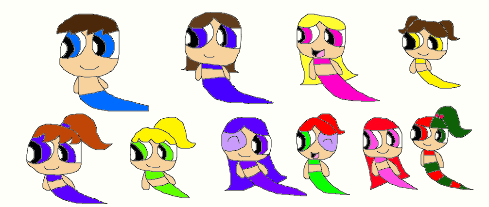 Joshua and his OCs as slug centaurs by jrg2004 on DeviantArt