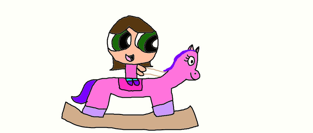 Young Me on a Rocking Horse by jrg2004 on DeviantArt