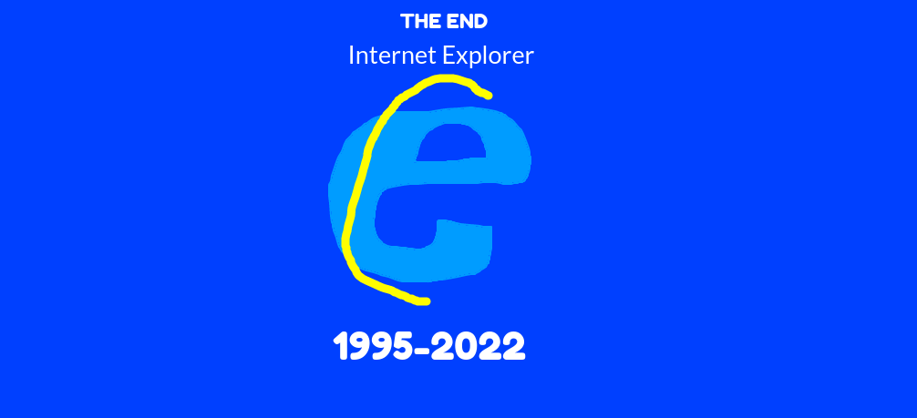 The End of Internet Explorer (1995-2022) :( by jrg2004 on DeviantArt