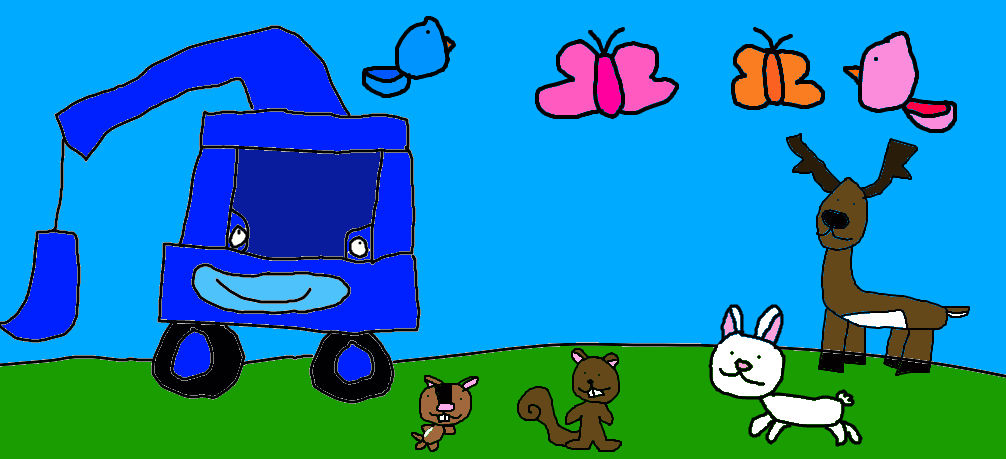 Lofty with animals by jrg2004 on DeviantArt