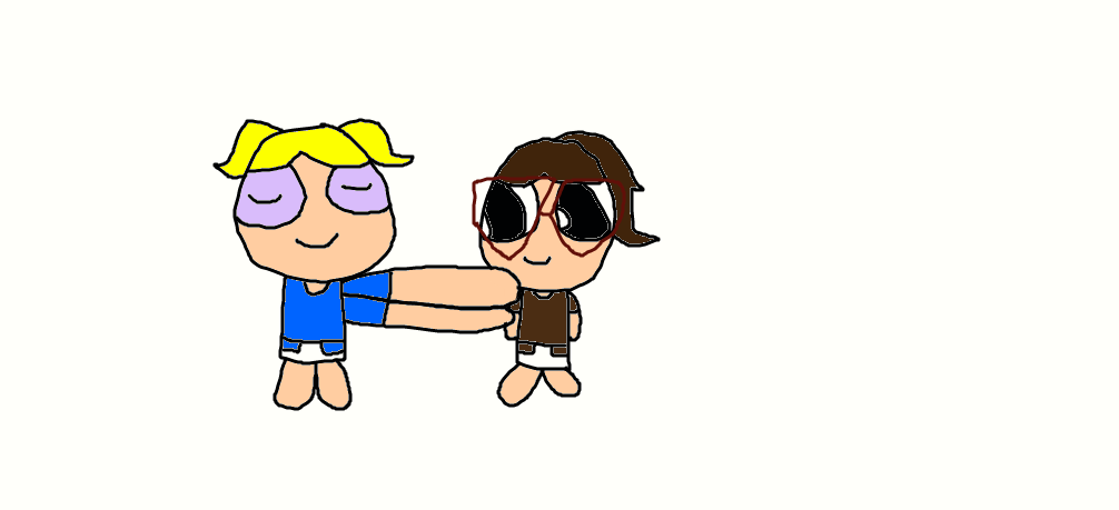 Baby Bubbles hugging Baby Stacey by jrg2004 on DeviantArt