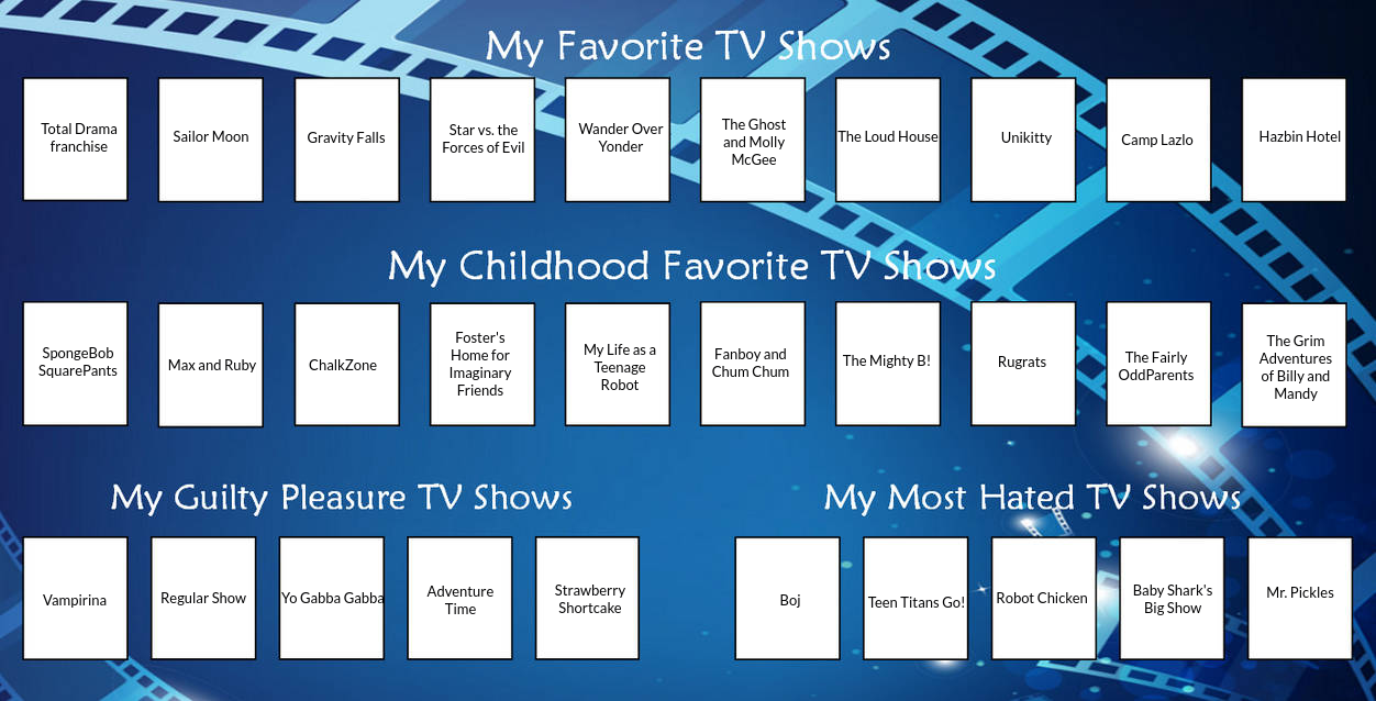 TV Shows (My Version) by jrg2004 on DeviantArt