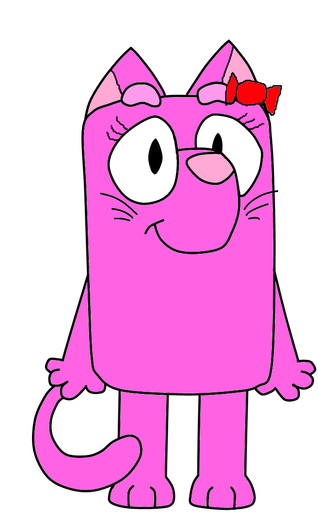 Pinky the Cat in Bluey style by jrg2004 on DeviantArt