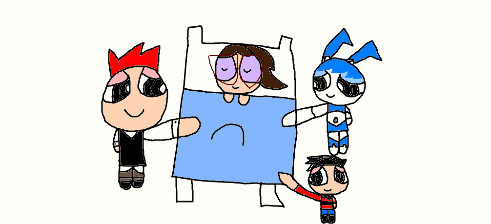 Brad Tuck and Jenny Rubs Stacey Pregnant on bed by jrg2004 on DeviantArt