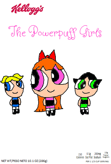 Powerpuff Girls Kellogg's Cereal by jrg2004 on DeviantArt