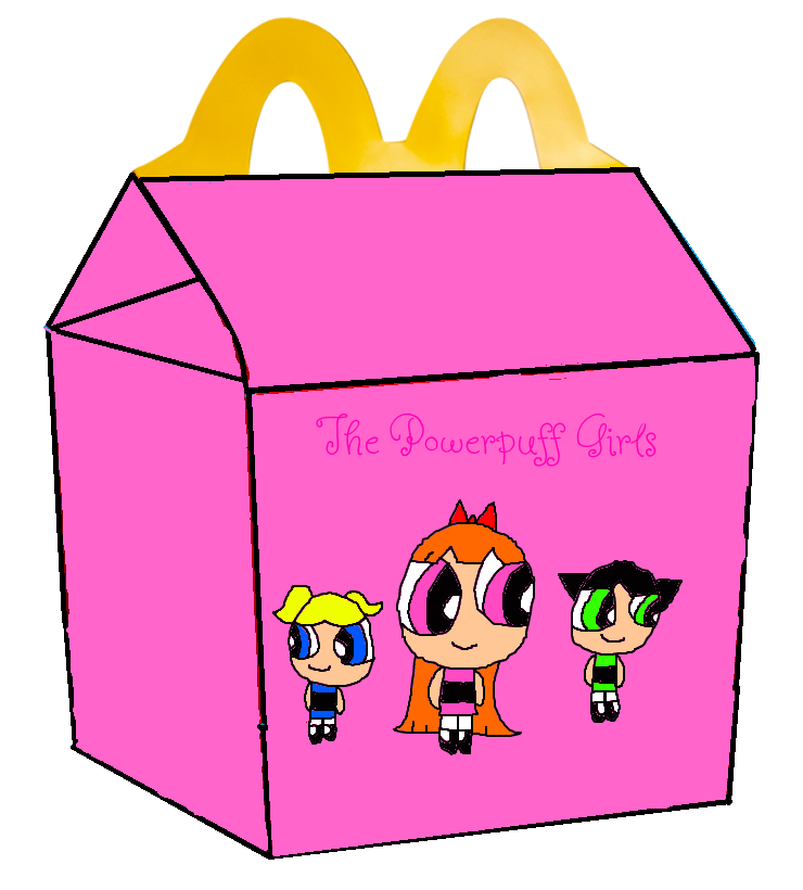 Powerpuff Girls Happy Meal Box by jrg2004 on DeviantArt