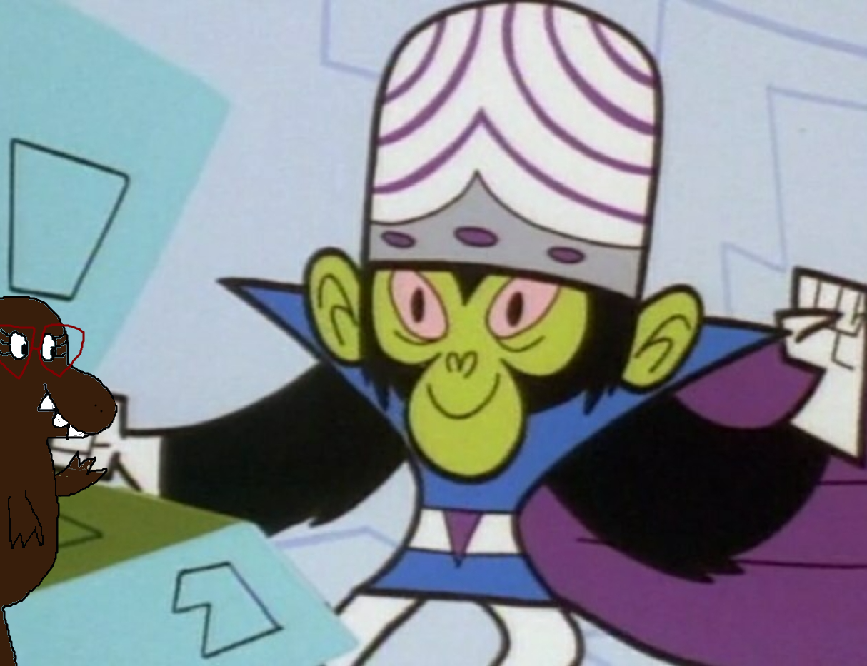 Stacey as a T-Rex meets Mojo Jojo by jrg2004 on DeviantArt