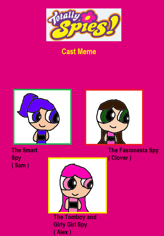 Totally Spies (With PPG OCs) by jrg2004 on DeviantArt