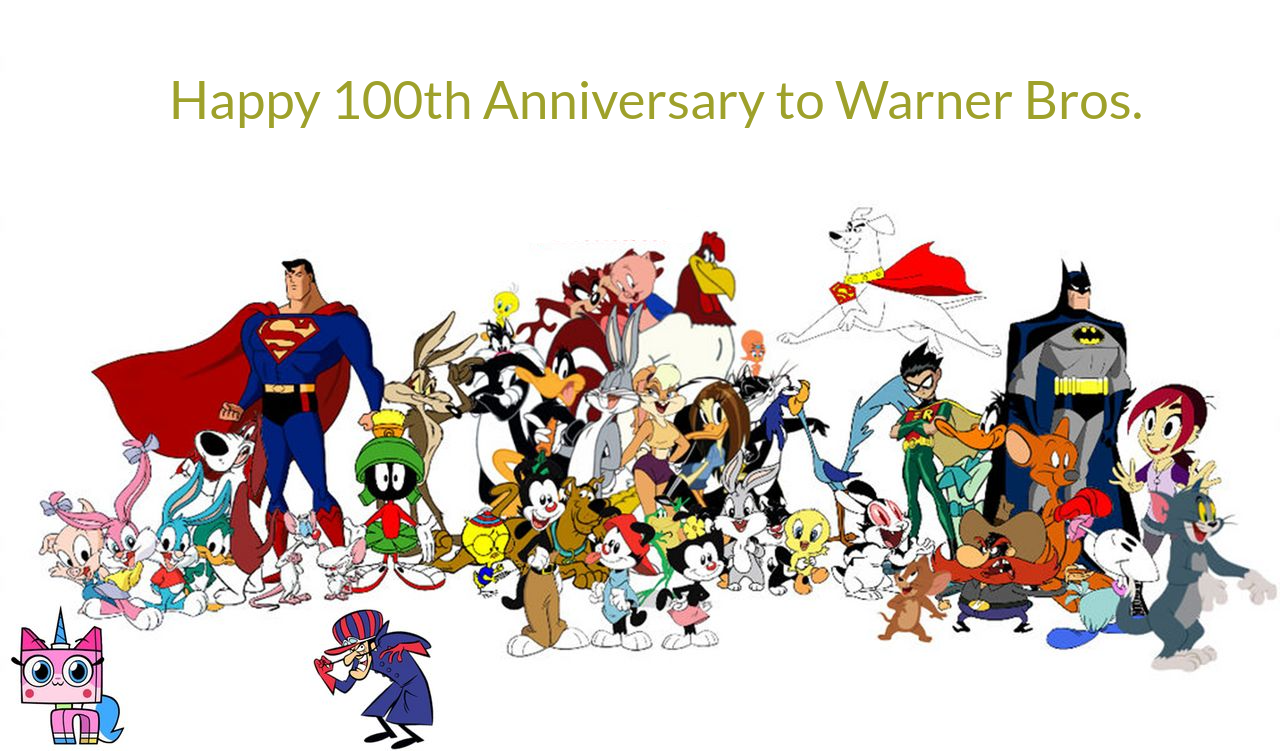Happy 100th Anniversary To Warner Bros By Jrg2004 On Deviantart