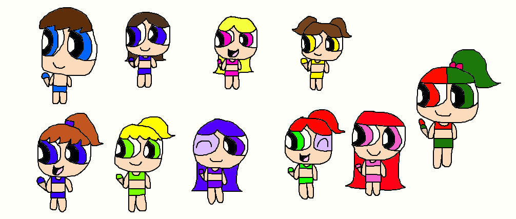 Joshua and his OCs in bathing suits eat ice cream by jrg2004 on DeviantArt