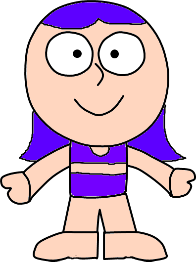 Violet in Gracie Lou style in swimsuit by jrg2004 on DeviantArt