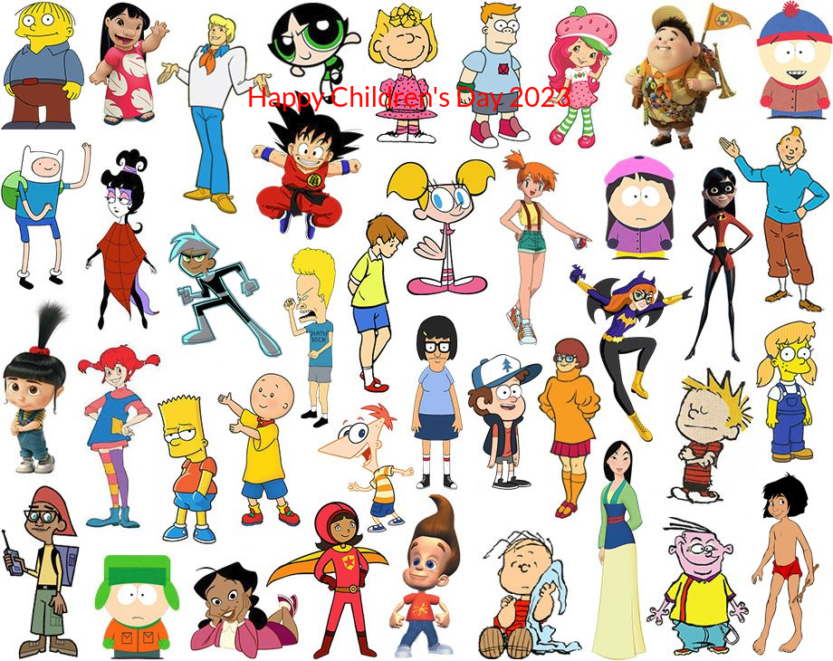 Cartoon Kids for Children's Day by jrg2004 on DeviantArt