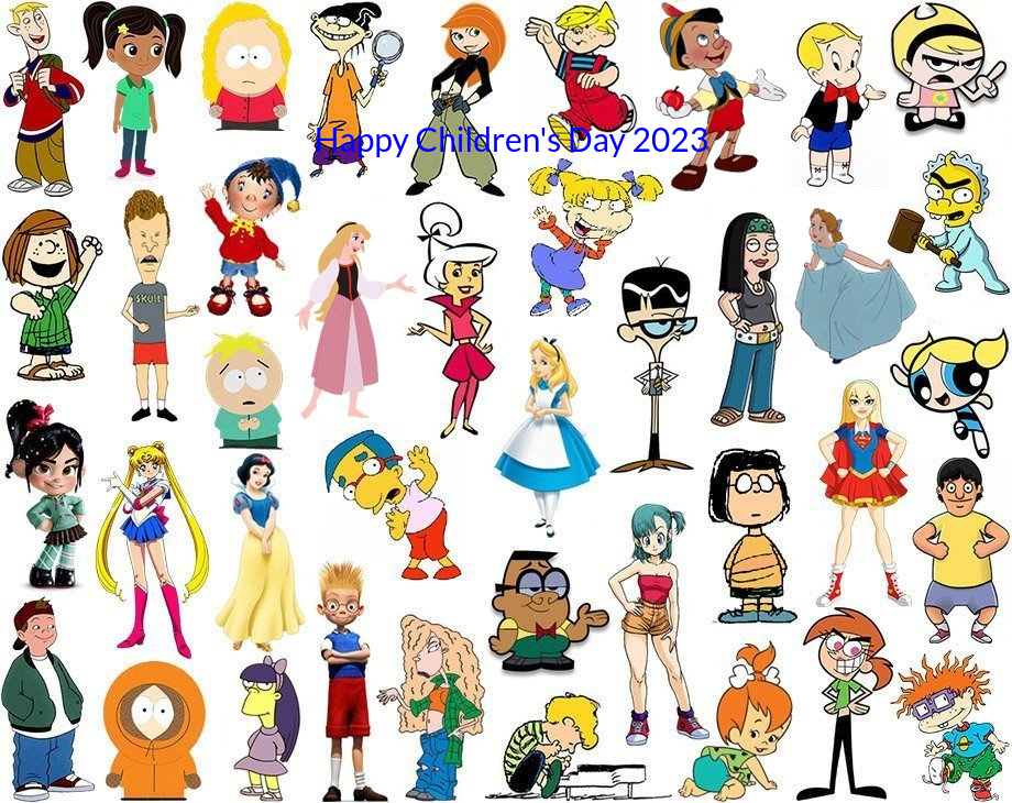 Cartoon Kids for Children's Day #3 by jrg2004 on DeviantArt