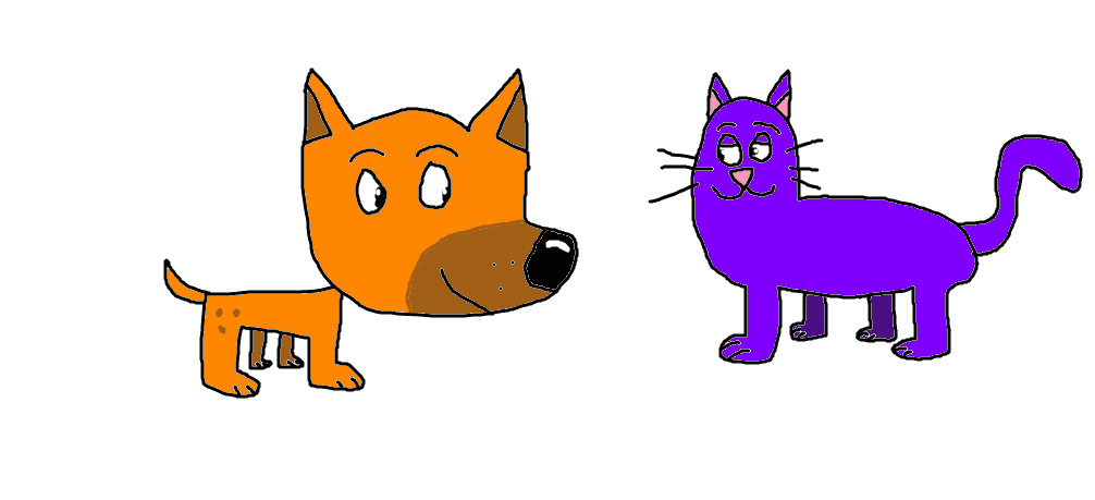 El Perro y El Gato in My Style by jrg2004 on DeviantArt