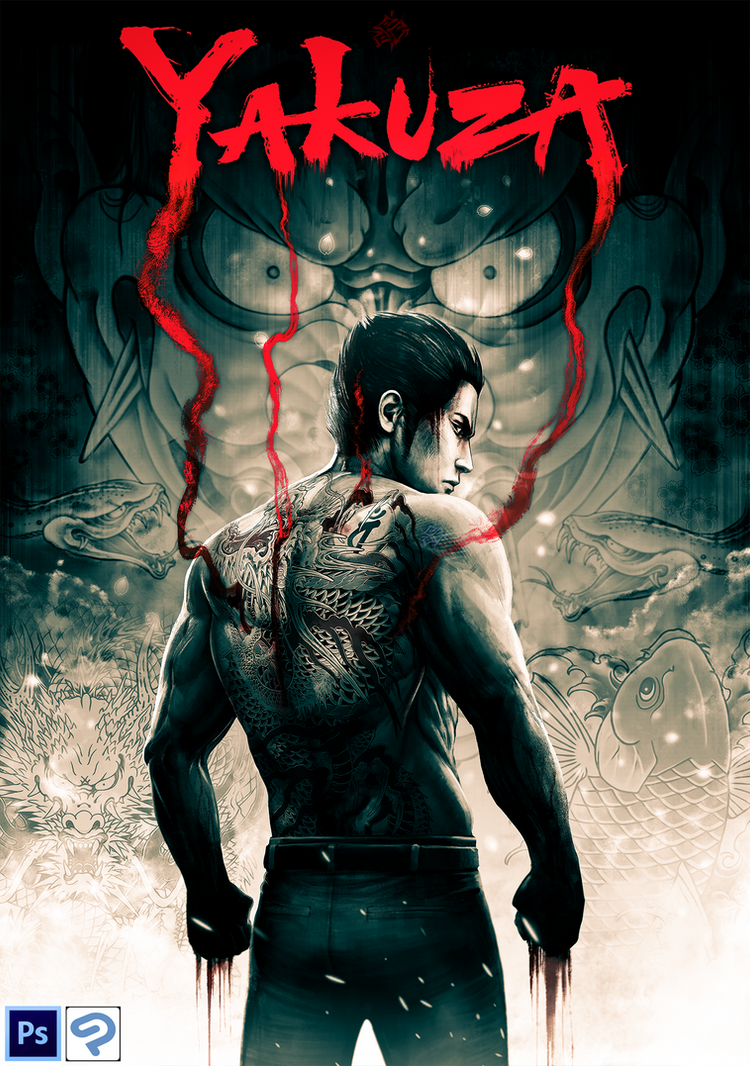 Yakuza brush pack by SquatinaCaprium on DeviantArt