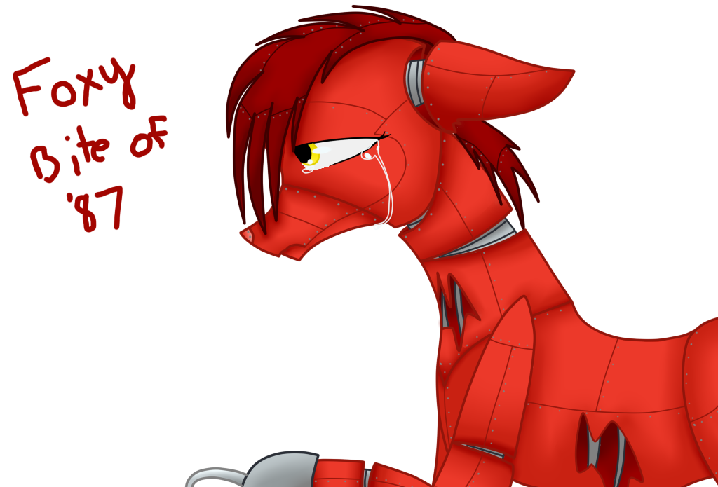 mlp FNAF Foxy by EarthyRainbowkitty on DeviantArt