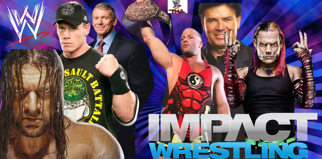 WWE vs Impact Wrestling by robertly3 on DeviantArt