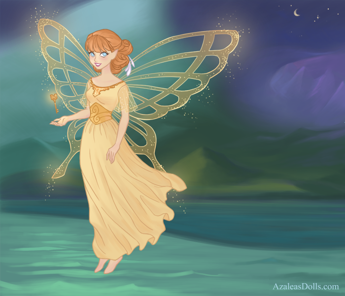 Gold Singing Fairy by Alexjack105 on DeviantArt