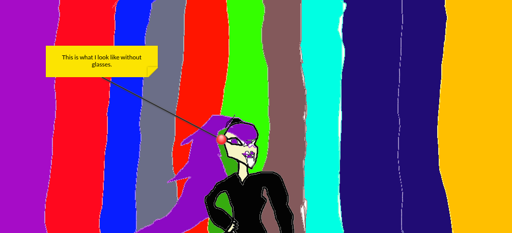What I look like without glasses by skylanderwoman on DeviantArt