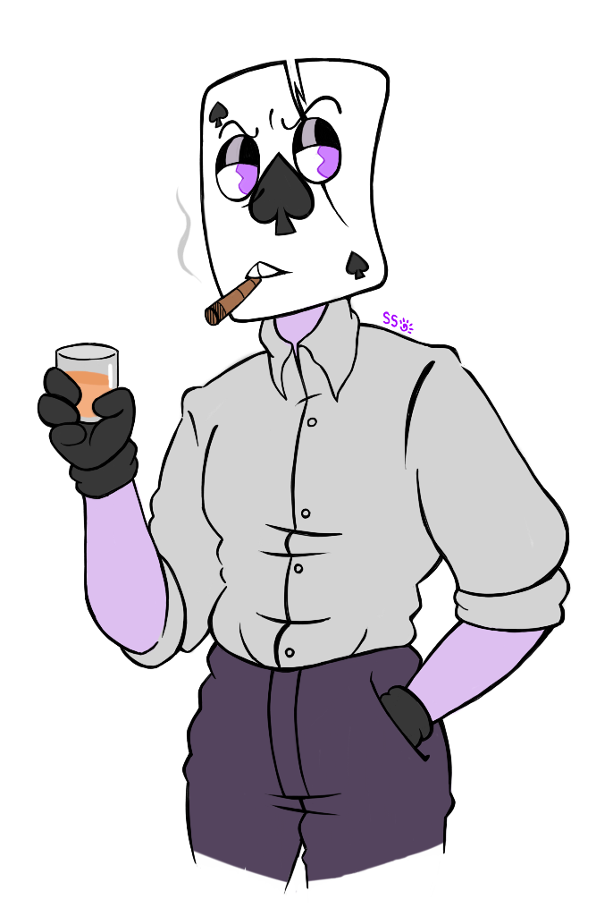 Vaughn (Spade oc) by Everything-Bacon on DeviantArt