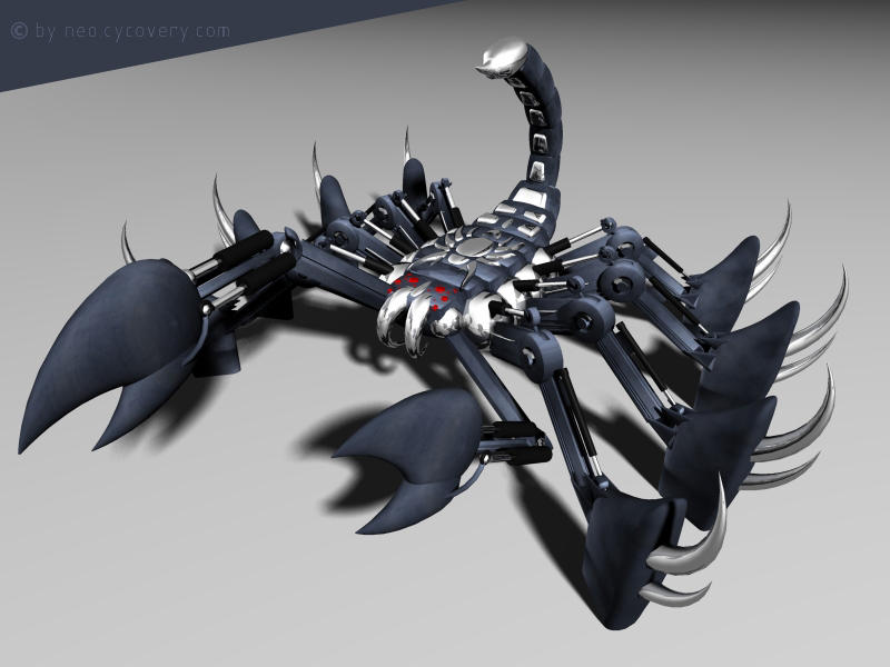 3DRobotic Scorpion Testcentral by genesys on DeviantArt