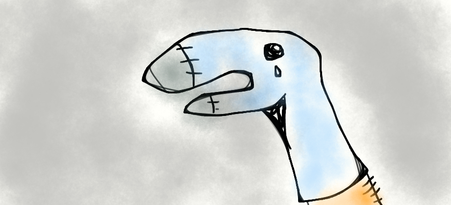 Sad Sock Puppet by Pandazuko on DeviantArt