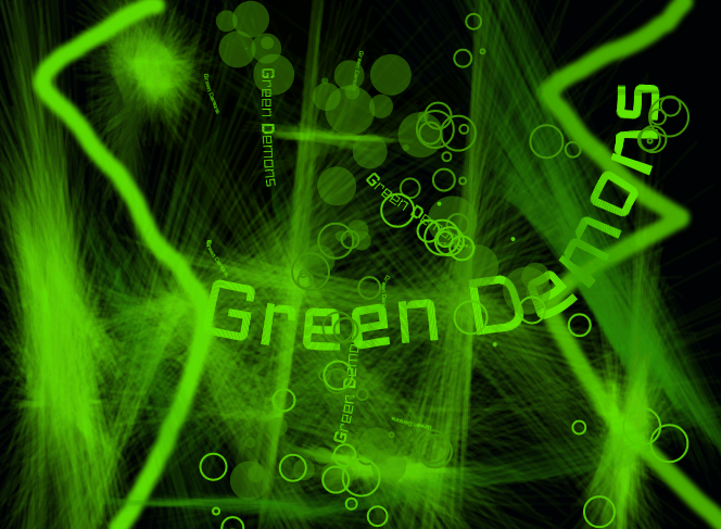 Green Demons by RaspberryMonster1 on DeviantArt