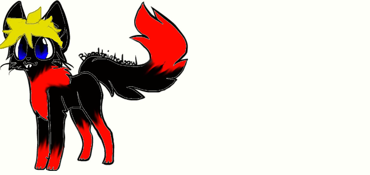 Len the Vampire Cat Request by DemonofVioletFlames on DeviantArt