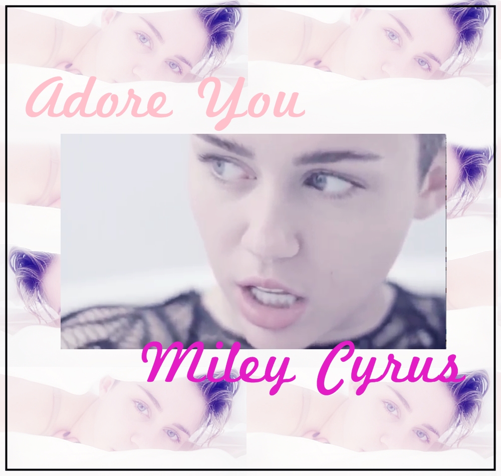 Miley Cyrus Adore Album Cover