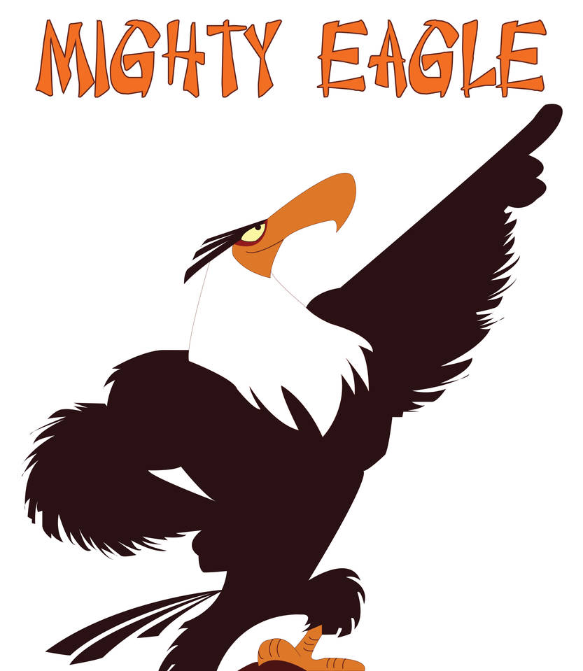 how to draw the mighty eagle from angry birds