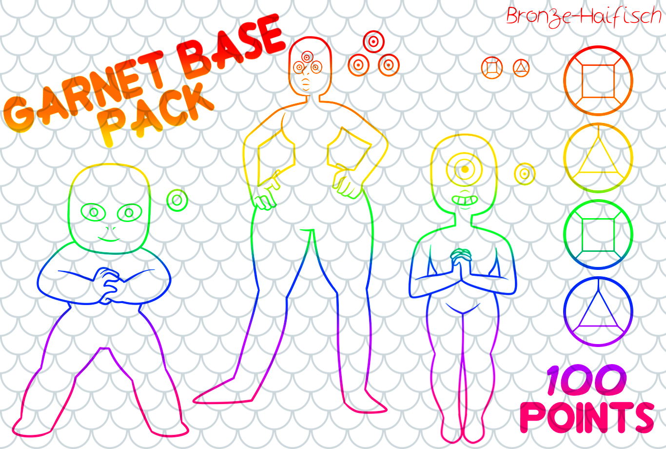 ~ Garnet Base PACK ~ by Bronze-Haifisch on DeviantArt