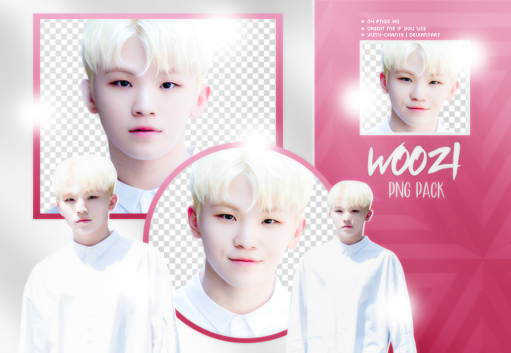 PNG PACK: Woozi #1 by Hallyumi on DeviantArt