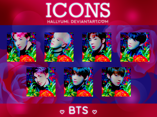 ICONS: BTS #1 by Hallyumi on DeviantArt