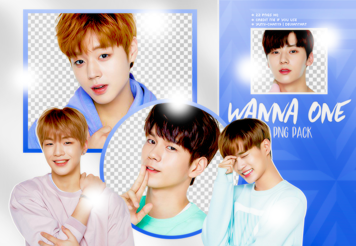 PNG PACK: WANNA ONE #1 by Hallyumi on DeviantArt
