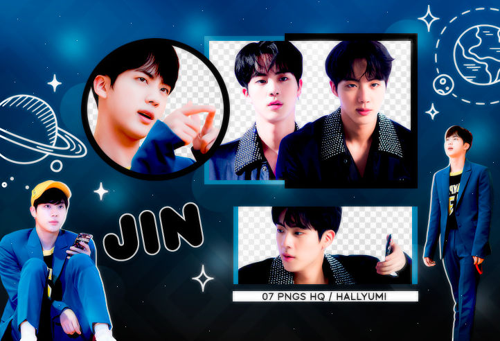 PNG PACK: Jin #5 by Hallyumi on DeviantArt