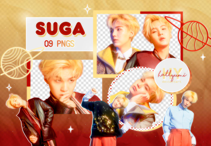 PNG PACK: Suga #7 by Hallyumi on DeviantArt