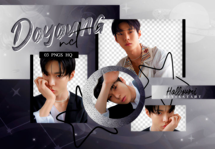 PNG PACK: Doyoung #1 by Hallyumi on DeviantArt
